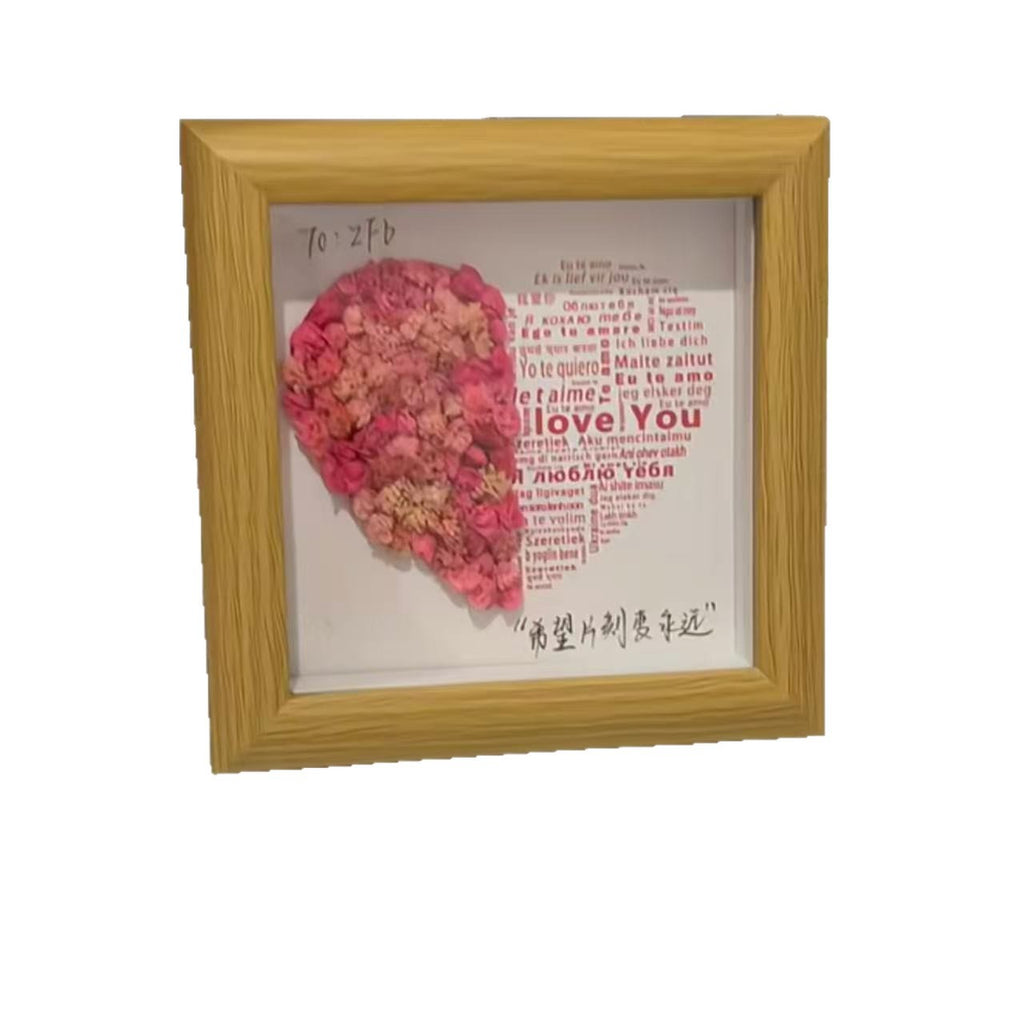 Decorative preserved flower photo frame – Onestopshop